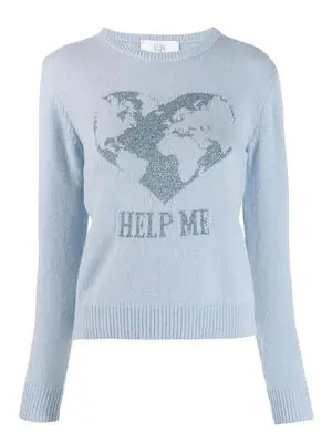 Alberta Ferretti Cashmere Jumper - Blue