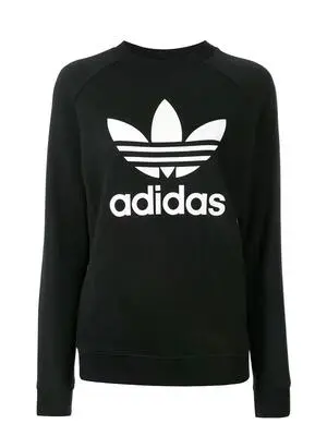 Adidas Logo Sweatshirt - Black