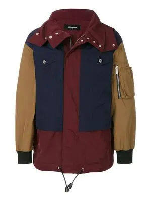 Dsquared2 Zipped Casual Jacket - Multicolour