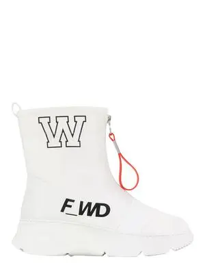 F_WD Ankle Boots - White