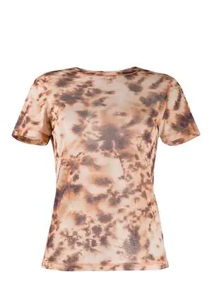Nanushka Guy Tie-dye Print T-shirt - Neutrals
