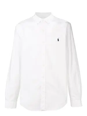 Polo Ralph Lauren Embroidered Logo Shirt - White