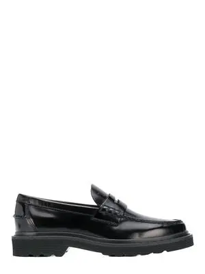 TOD'S Embossed Logo Loafers