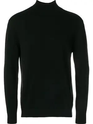 N.peal Turtleneck Jumper - Black