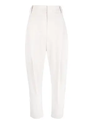 Brunello Cucinelli Tapered Leg Trousers - Neutrals
