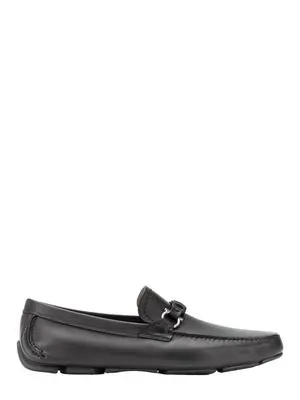SALVATORE FERRAGAMO Gancini Leather Loafers