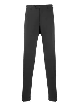 Canali Straight-fit Tailored Trousers - Blue