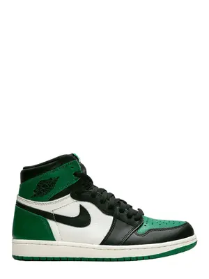 JORDAN Air 1 Retro High OG Pine Sneakers Green