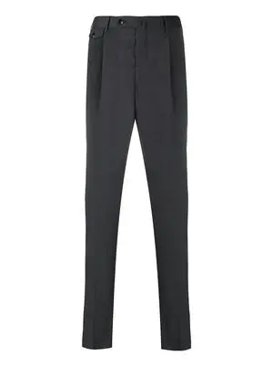 PT TORINO Slim-fit Tailored Trousers - Grey