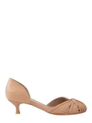 STUDIO CHOFAKIAN Low-heel Pumps - Brown