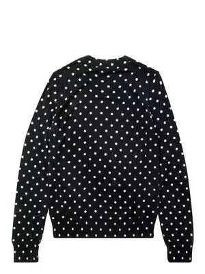 Play Comme Des Garcon Polka-dot Jumper - Black