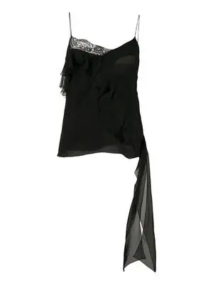 FAITH CONNEXION Faith Connexion Asymmetric Strappy Top
