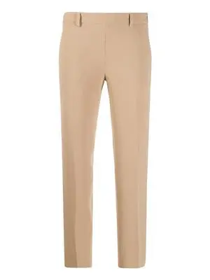 ALBERTO BIANI Pleated Cropped Trousers