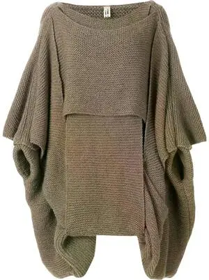 Comme Des Garçons Knitted Sweater - Brown