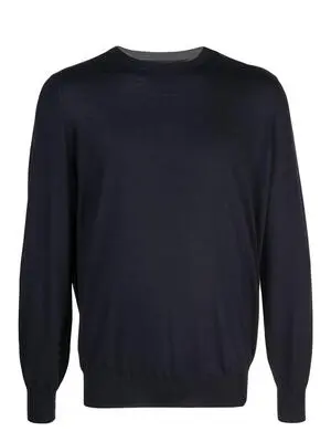 Brunello Cucinelli Crew Neck Jumper - Blue