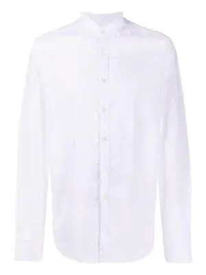 DELL'OGLIO Plain Buttoned Shirt - White