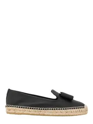 FERRAGAMO Sannio Espadrilles - Black