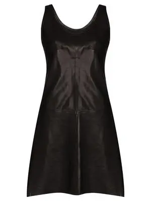 HELMUT LANG Sleeveless A-Line Mini Dress