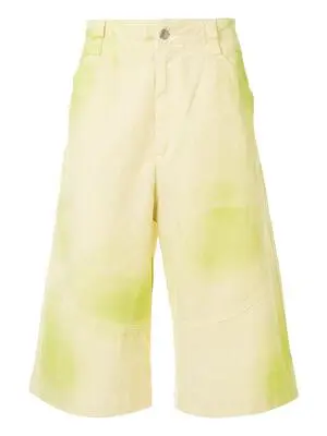 Jacquemus Terraio Tie-dye Shorts - Yellow