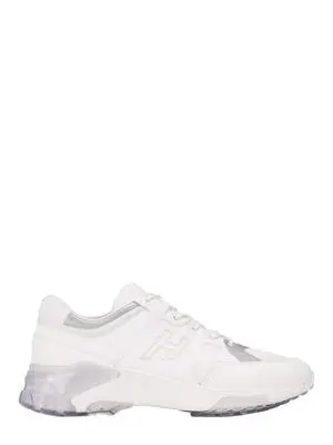 Hogan Low-top Lace-up Sneakers - White
