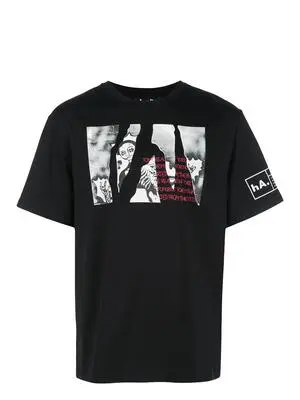 HACULLA. Torn Away T-shirt - Black