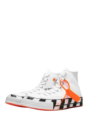 CONVERSE Converse X Off-White Chuck Taylor All-Star 70s Hi Sneakers White/cone/black