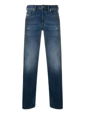 DIESEL Slim-fit Distressed Jeans - Blue