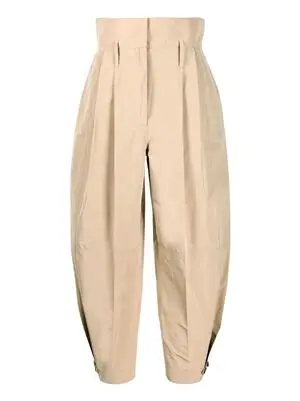 Givenchy High-waisted Cropped Trousers - Neutrals