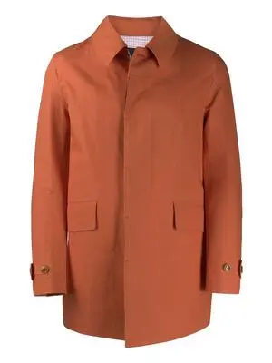 Comme Des Garçons Boxy Buttoned Jacket - Orange