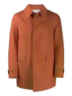 Comme Des Garçons Boxy Buttoned Jacket - Orange