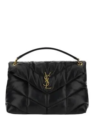 Saint Laurent Loulou Shoulder Bag - Black