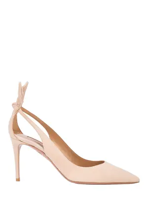 AQUAZZURA Aquazzura 85mm Bow Tie Pumps