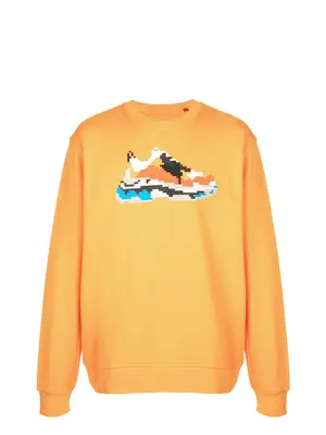 MOSTLY HEARD RARELY SEEN Vibrante Wave Sweatshirt - Orange