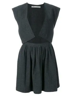 COMME DES GARÇONS Open Front Dress