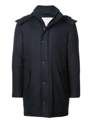 Aztech Mountain Aztech Mountain Shadow Mountain Wool Coat Blue