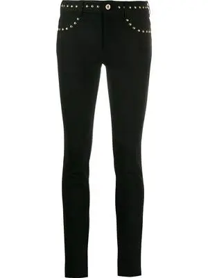 VERSACE Stud-Detail Skinny Trousers