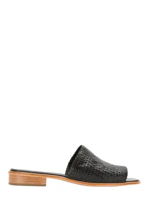 STUDIO CHOFAKIAN Sarah Chofakian Textured Leather Slides