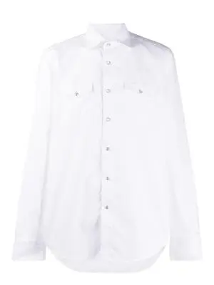 DELL'OGLIO Button Up Shirt - White