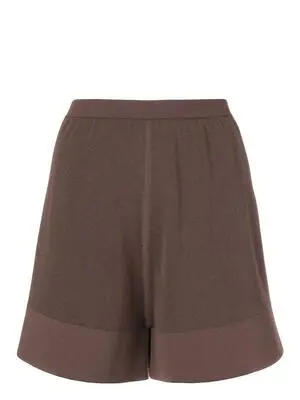 Rick Owens Knitted Shorts - Brown
