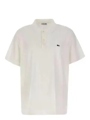 Lacoste Cotton Polo Shirt - White