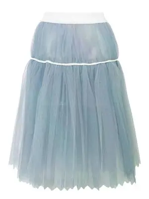 Comme Des Garçons Midi Tulle Skirt - Blue