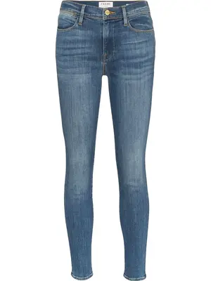 FRAME Le High Skinny Jeans - Blue