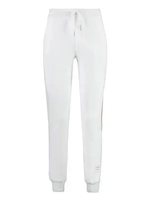 Thom Browne Rwb-stripe Track Pants - White