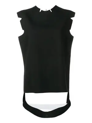 MAISON MARGIELA Structured Tank Top - Black