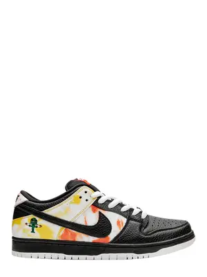Nike Sb Dunk Low Tie-dye Rayguns Sneakers - Black