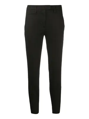 DONDUP Cigarette Slim-fit Trousers - Black