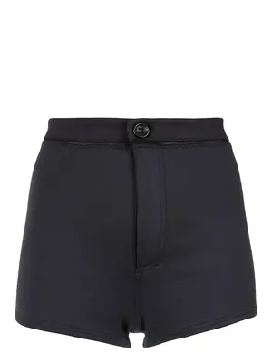 AMIR SLAMA High Waisted Shorts - Black