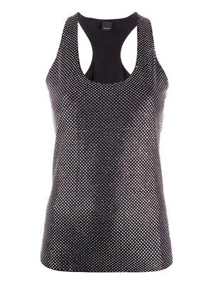 PINKO PINKO Strass Tank Top