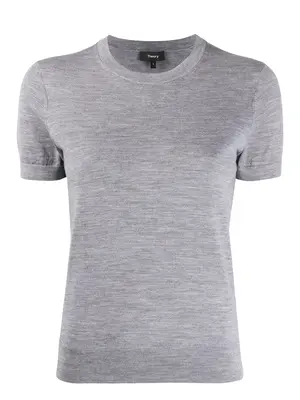 Theory Short Sleeve Top - Grey