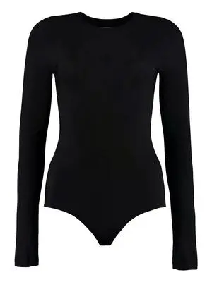 MAISON MARGIELA Maison Margiela Round-Neck Jersey Bodysuit